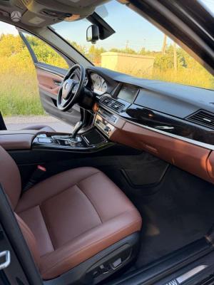 Black BMW 535 2015 in Kaunas, with an engine capacity of 2.98 L and mileage of 207 thousand km for 12800 €, photo 23 on AUTOMOTO.COM.LV