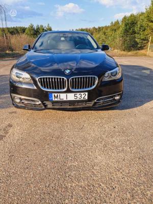 Black BMW 535 2016 in Vilnius, with an engine capacity of 2.98 L and mileage of 113 thousand km for 15500 €, photo 2 on AUTOMOTO.COM.LV