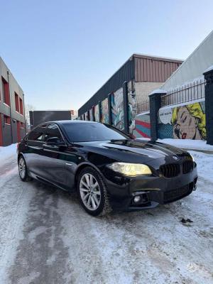 Black BMW 535 2016 in Klaipeda, with an engine capacity of 2.98 L and mileage of 270 thousand km for 10499 €, photo  on AUTOMOTO.COM.LV
