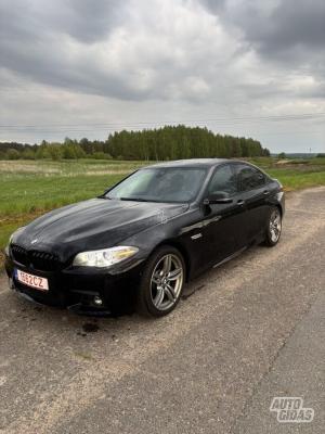 Black BMW 535 2016 in Elektrenai, with an engine capacity of 3.00 L and mileage of 182 thousand km for 14500 €, photo  on AUTOMOTO.COM.LV