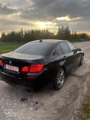 Black BMW 535 2016 in Elektrenai, with an engine capacity of 3.00 L and mileage of 182 thousand km for 14500 €, photo 7 on AUTOMOTO.COM.LV