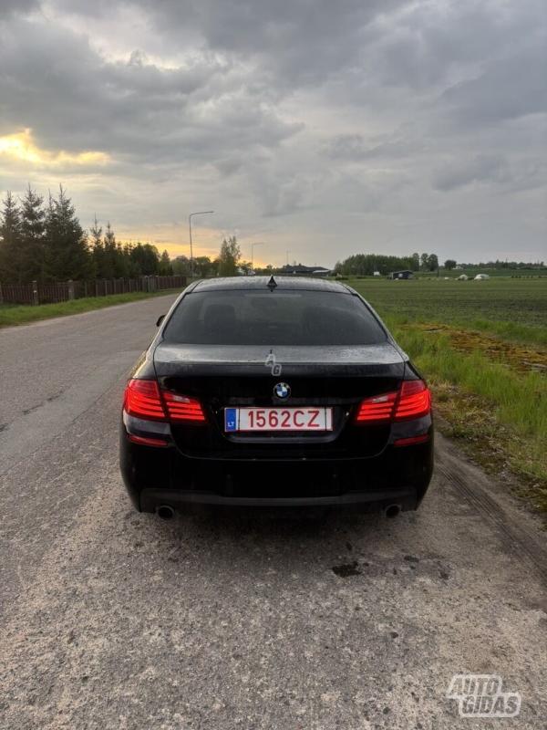 Black BMW 535 2016 in Elektrenai, with an engine capacity of 3.00 L and mileage of 182 thousand km for 14500 €, photo 7 on AUTOMOTO.COM.LV