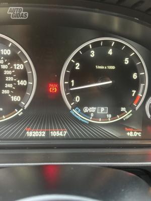 Black BMW 535 2016 in Elektrenai, with an engine capacity of 3.00 L and mileage of 182 thousand km for 14500 €, photo 12 on AUTOMOTO.COM.LV