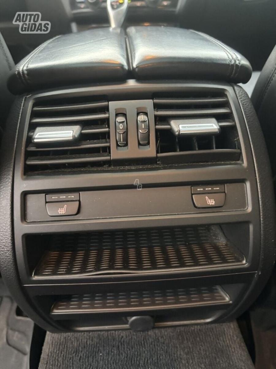 Black BMW 535 2016 in Elektrenai, with an engine capacity of 3.00 L and mileage of 182 thousand km for 14500 €, photo 17 on AUTOMOTO.COM.LV