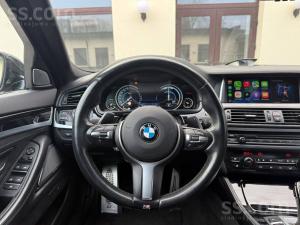 Black BMW 535 2016 in Riga, with an engine capacity of 3.00 L and mileage of 106 thousand km for 19500 €, photo 23 on AUTOMOTO.COM.LV