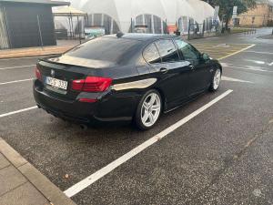 Black BMW 535 2016 in Vilnius, with an engine capacity of 2.98 L and mileage of 140 thousand km for 16350 €, photo 4 on AUTOMOTO.COM.LV