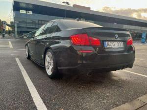 Black BMW 535 2016 in Vilnius, with an engine capacity of 2.98 L and mileage of 140 thousand km for 16350 €, photo 5 on AUTOMOTO.COM.LV