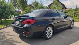 Black BMW 535 2016 in Kaunas, with an engine capacity of 2.98 L and mileage of 108 thousand km for 14900 €, photo 4 on AUTOMOTO.COM.LV