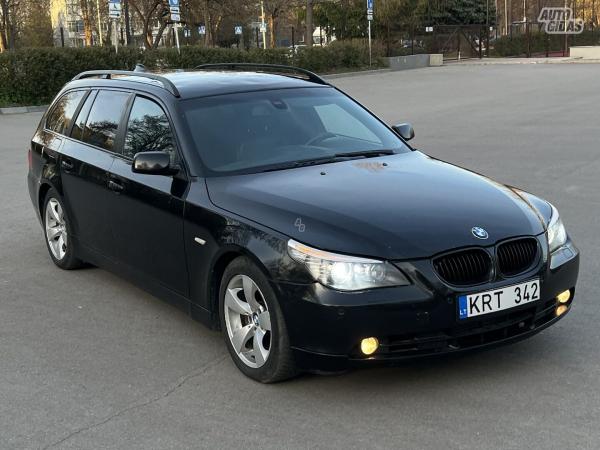 Black BMW 535 2004 in Vilnius, with an engine capacity of 3.00 L and mileage of 410 thousand km for 3950 €, photo 4 on AUTOMOTO.COM.LV