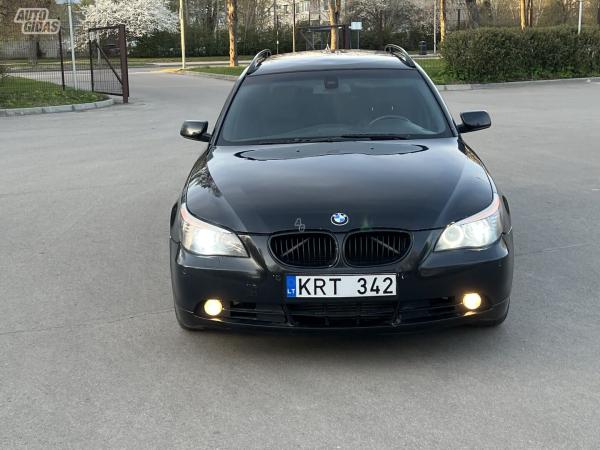 Black BMW 535 2004 in Vilnius, with an engine capacity of 3.00 L and mileage of 410 thousand km for 3950 €, photo 5 on AUTOMOTO.COM.LV