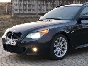 Black BMW 535 2005 in Daugavpils, with an engine capacity of 3.00 L and mileage of 363 thousand km for 4750 €, photo  on AUTOMOTO.COM.LV