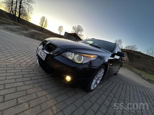 Melns BMW 535 2005 Daugavpils, ar dzinēja tilpumu 3.00 L un nobraukumu 363 tūkst. km par 4750 €, foto 4 vietnē AUTOMOTO.COM.LV