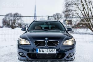 Black BMW 535 2005 in Riga, with an engine capacity of 3.00 L and mileage of 378 thousand km for 5990 €, photo 3 on AUTOMOTO.COM.LV