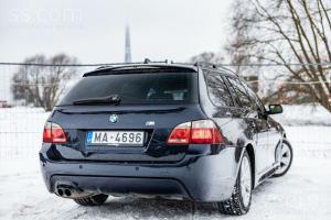Black BMW 535 2005 in Riga, with an engine capacity of 3.00 L and mileage of 378 thousand km for 5990 €, photo 7 on AUTOMOTO.COM.LV