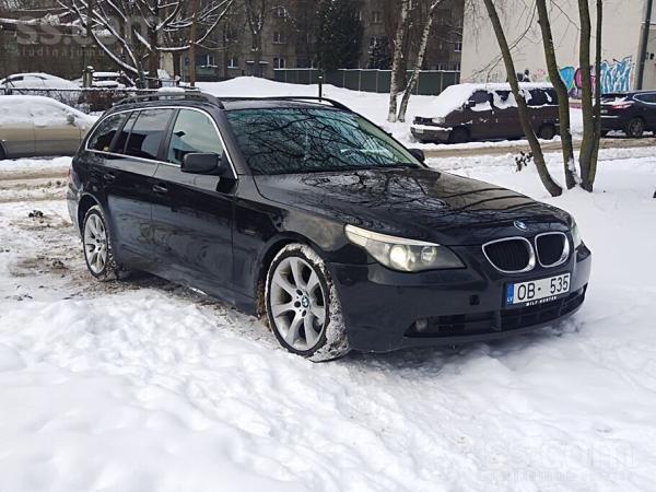 Melns BMW 535 2005 Rīga, ar dzinēja tilpumu 3.00 L un nobraukumu 0 tūkst. km par 4500 €, foto 1 vietnē AUTOMOTO.COM.LV