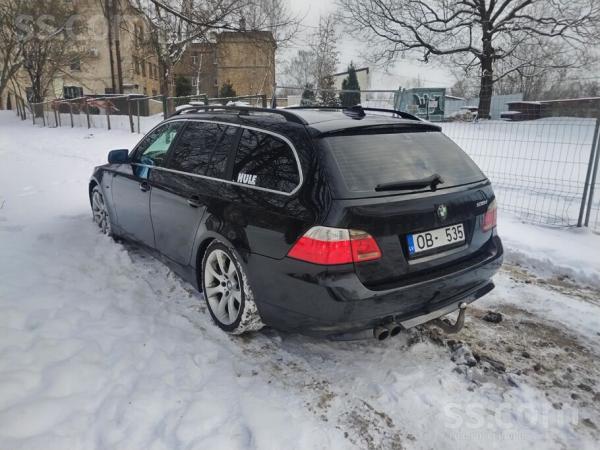 Melns BMW 535 2005 Rīga, ar dzinēja tilpumu 3.00 L un nobraukumu 0 tūkst. km par 4500 €, foto 5 vietnē AUTOMOTO.COM.LV