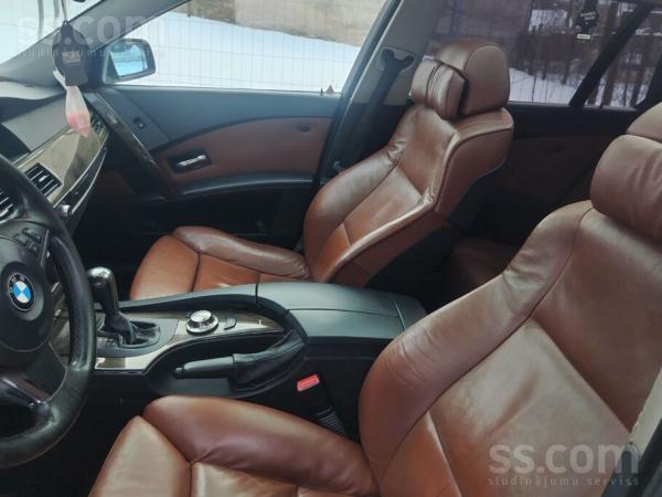 Melns BMW 535 2005 Rīga, ar dzinēja tilpumu 3.00 L un nobraukumu 0 tūkst. km par 4500 €, foto 10 vietnē AUTOMOTO.COM.LV
