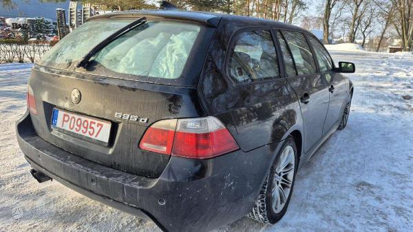 Black BMW 535 2005 in Marijampole, with an engine capacity of 3.50 L and mileage of 220 thousand km for 4250 €, photo 6 on AUTOMOTO.COM.LV