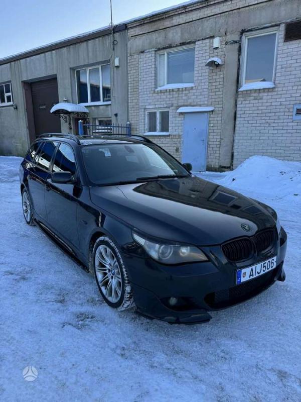 Melns BMW 535 2005 Klaipėda, ar dzinēja tilpumu 3.50 L un nobraukumu 365 tūkst. km par 3500 €, foto 1 vietnē AUTOMOTO.COM.LV