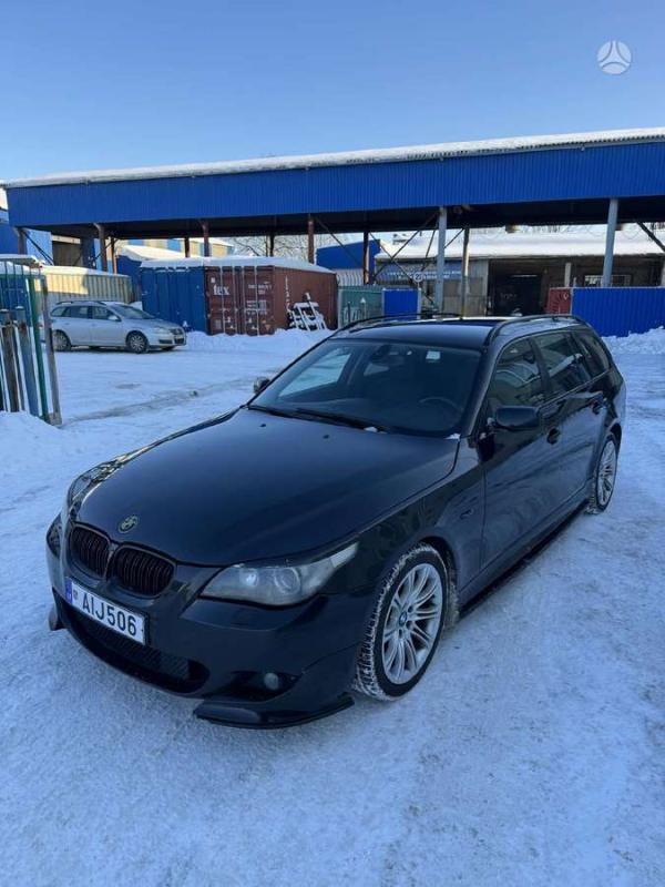 Melns BMW 535 2005 Klaipėda, ar dzinēja tilpumu 3.50 L un nobraukumu 365 tūkst. km par 3500 €, foto 2 vietnē AUTOMOTO.COM.LV