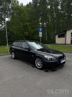 Melns BMW 535 2005 Rīga, ar dzinēja tilpumu 3.00 L un nobraukumu 399 tūkst. km par 2900 €, foto 3 vietnē AUTOMOTO.COM.LV