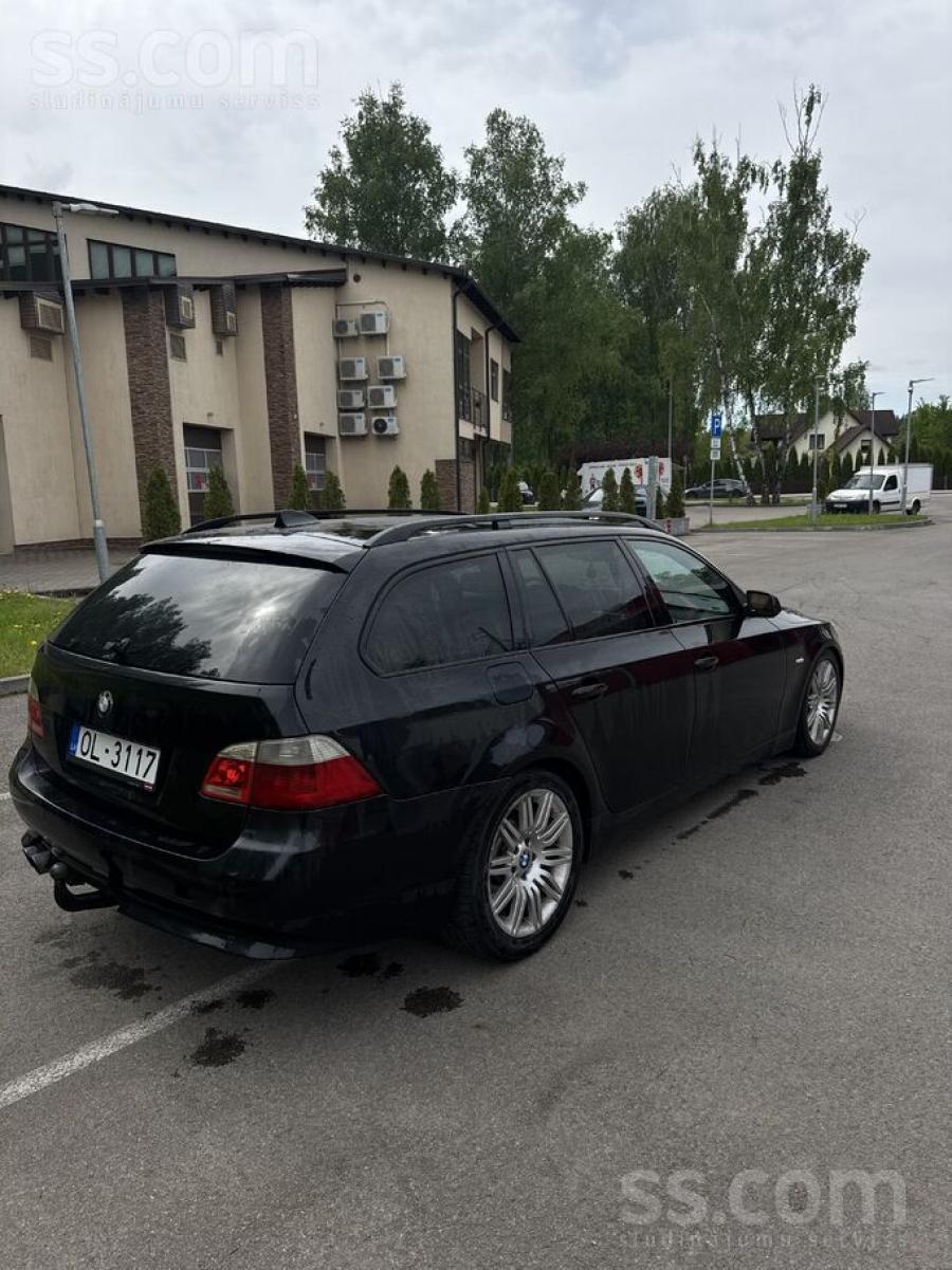 Melns BMW 535 2005 Rīga, ar dzinēja tilpumu 3.00 L un nobraukumu 399 tūkst. km par 2900 €, foto 5 vietnē AUTOMOTO.COM.LV