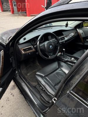 Melns BMW 535 2005 Rīga, ar dzinēja tilpumu 3.00 L un nobraukumu 399 tūkst. km par 2900 €, foto 11 vietnē AUTOMOTO.COM.LV