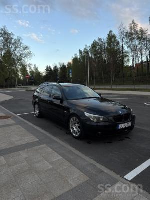Black BMW 535 2005 in Riga, with an engine capacity of 3.00 L and mileage of 397 thousand km for 3750 €, photo  on AUTOMOTO.COM.LV