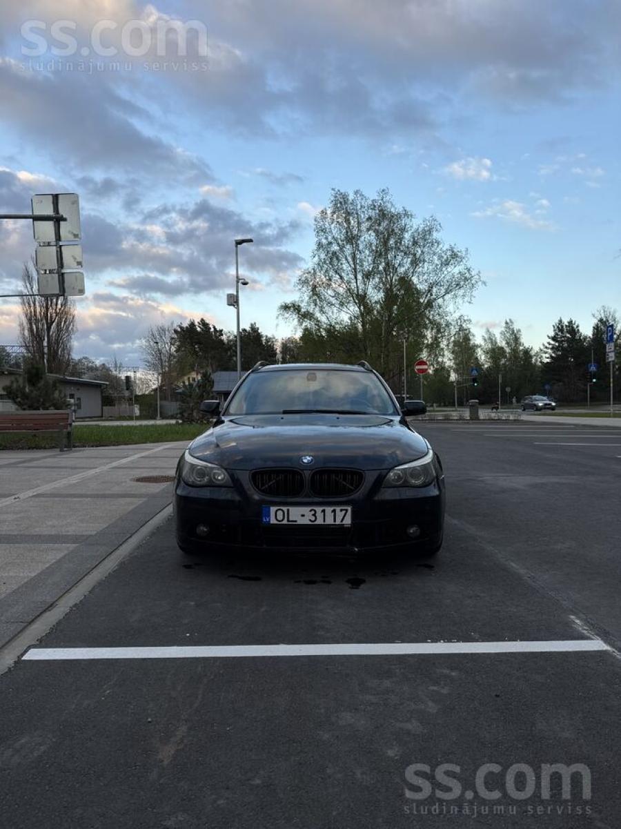Black BMW 535 2005 in Riga, with an engine capacity of 3.00 L and mileage of 397 thousand km for 3750 €, photo 3 on AUTOMOTO.COM.LV