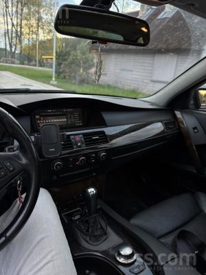 Black BMW 535 2005 in Riga, with an engine capacity of 3.00 L and mileage of 397 thousand km for 3750 €, photo 10 on AUTOMOTO.COM.LV
