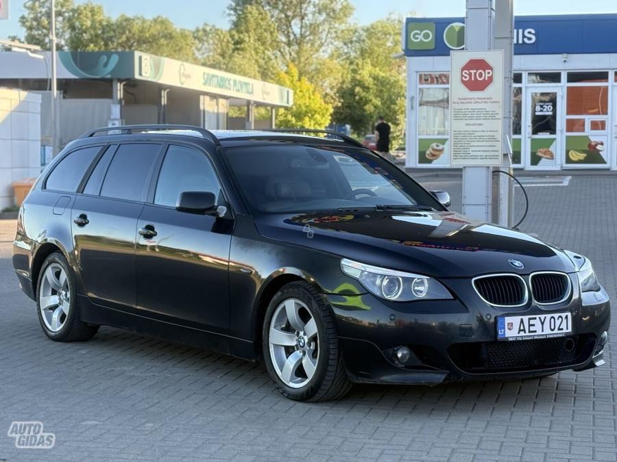 Black BMW 535 2005 in Siauliai, with an engine capacity of 3.00 L and mileage of 347 thousand km for 3300 €, photo 3 on AUTOMOTO.COM.LV