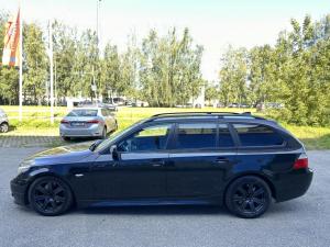 Black BMW 535 2005 in Riga, with an engine capacity of 3.00 L and mileage of 372 thousand km for 3990 €, photo 4 on AUTOMOTO.COM.LV
