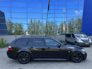 Black BMW 535 2005 in Riga, with an engine capacity of 3.00 L and mileage of 372 thousand km for 3990 €, photo 12 on AUTOMOTO.COM.LV