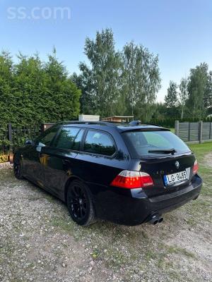 Черный БМВ 535 2005 в Елгава, объемом двигателя 3.00 л и пробегом 347 тыс. км за 4990 €, фото 7 на AUTOMOTO.COM.LV