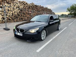 Melns BMW 535 2005 Rēzekne, ar dzinēja tilpumu 3.00 L un nobraukumu 440 tūkst. km par 4750 €, foto  vietnē AUTOMOTO.COM.LV