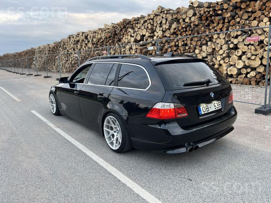 Melns BMW 535 2005 Rēzekne, ar dzinēja tilpumu 3.00 L un nobraukumu 440 tūkst. km par 4750 €, foto 3 vietnē AUTOMOTO.COM.LV