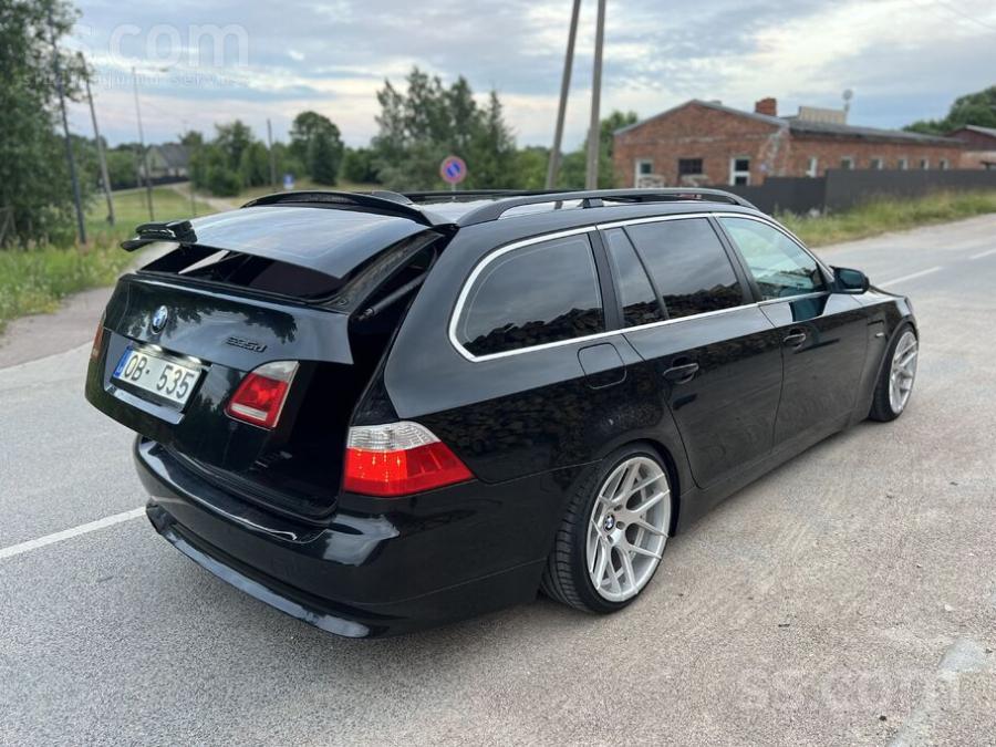 Melns BMW 535 2005 Rēzekne, ar dzinēja tilpumu 3.00 L un nobraukumu 440 tūkst. km par 4750 €, foto 4 vietnē AUTOMOTO.COM.LV