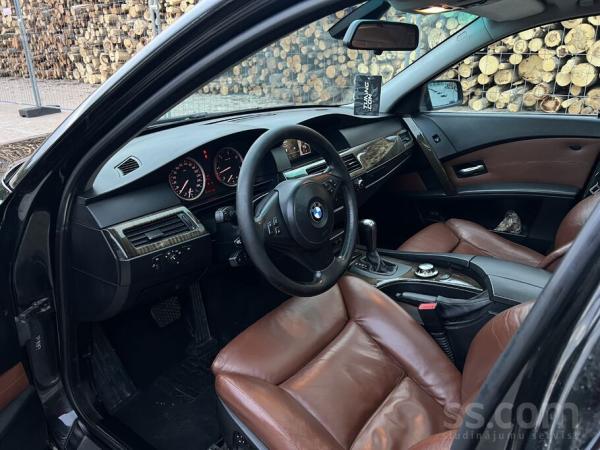 Черный БМВ 535 2005 в Резекне, объемом двигателя 3.00 л и пробегом 440 тыс. км за 4750 €, фото 4 на AUTOMOTO.COM.LV