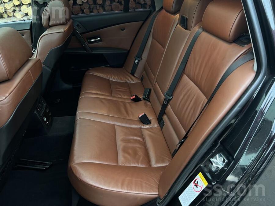 Melns BMW 535 2005 Rēzekne, ar dzinēja tilpumu 3.00 L un nobraukumu 440 tūkst. km par 4750 €, foto 7 vietnē AUTOMOTO.COM.LV