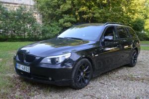 Black BMW 535 2005 in Dobele, with an engine capacity of 3.00 L and mileage of 360 thousand km for 2200 €, photo  on AUTOMOTO.COM.LV