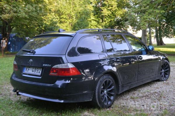 Melns BMW 535 2005 Dobele, ar dzinēja tilpumu 3.00 L un nobraukumu 360 tūkst. km par 2200 €, foto 3 vietnē AUTOMOTO.COM.LV