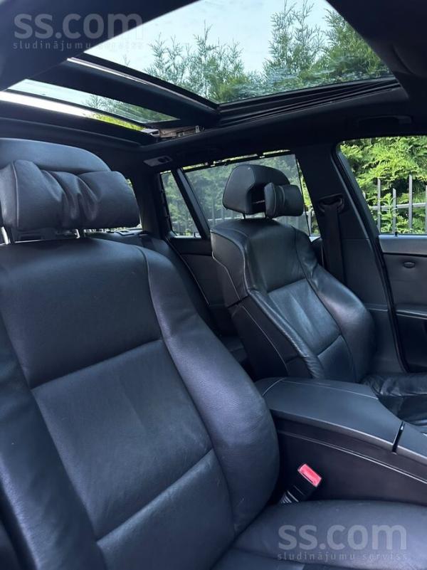 Melns BMW 535 2005 Jelgava, ar dzinēja tilpumu 3.00 L un nobraukumu 347 tūkst. km par 4900 €, foto 10 vietnē AUTOMOTO.COM.LV