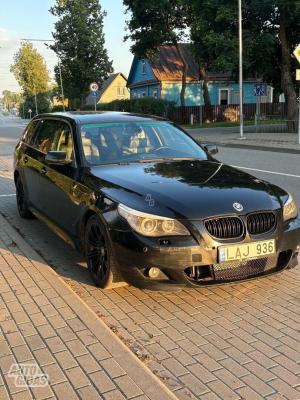 Melns BMW 535 2005 Ukmergė, ar dzinēja tilpumu 3.00 L un nobraukumu 365 tūkst. km par 3300 €, foto  vietnē AUTOMOTO.COM.LV