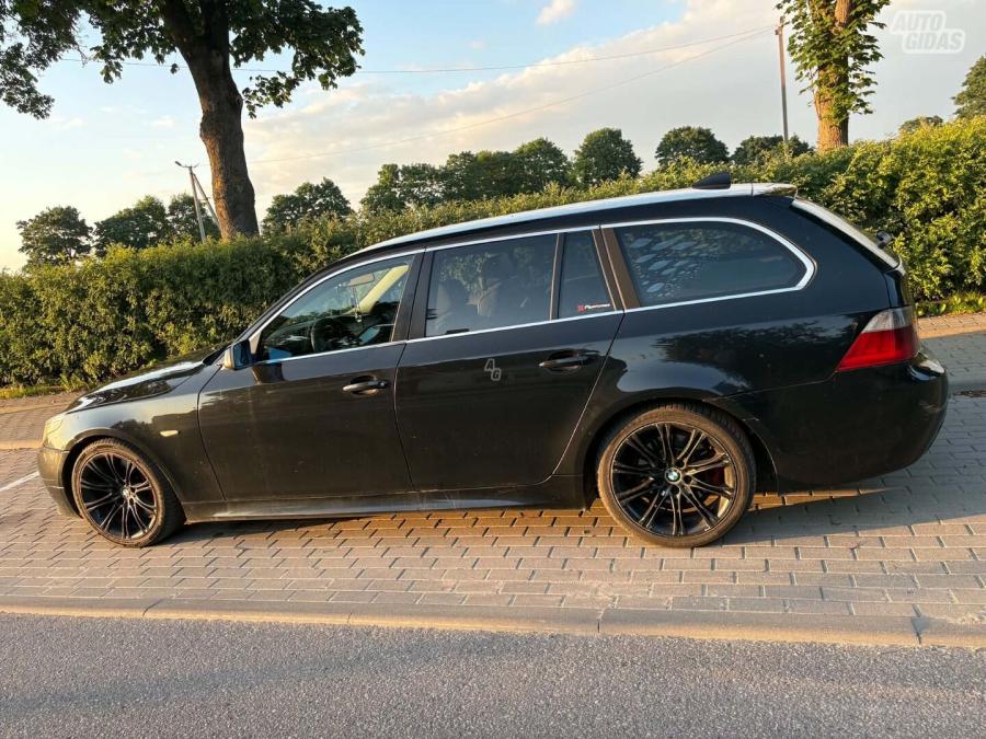 Melns BMW 535 2005 Ukmergė, ar dzinēja tilpumu 3.00 L un nobraukumu 365 tūkst. km par 3300 €, foto 5 vietnē AUTOMOTO.COM.LV