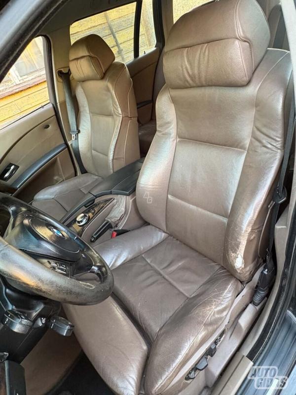 Melns BMW 535 2005 Ukmergė, ar dzinēja tilpumu 3.00 L un nobraukumu 365 tūkst. km par 3300 €, foto 8 vietnē AUTOMOTO.COM.LV