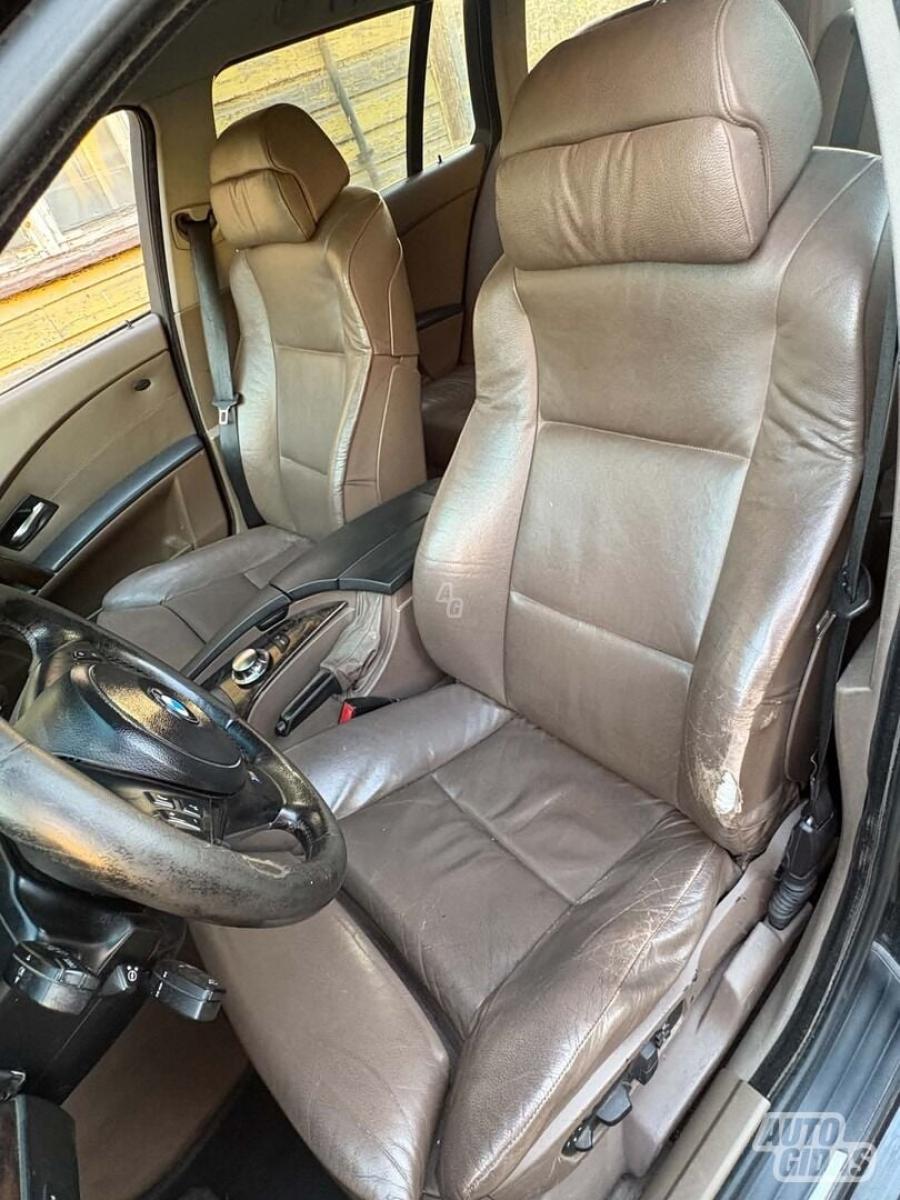Melns BMW 535 2005 Ukmergė, ar dzinēja tilpumu 3.00 L un nobraukumu 365 tūkst. km par 3300 €, foto 9 vietnē AUTOMOTO.COM.LV