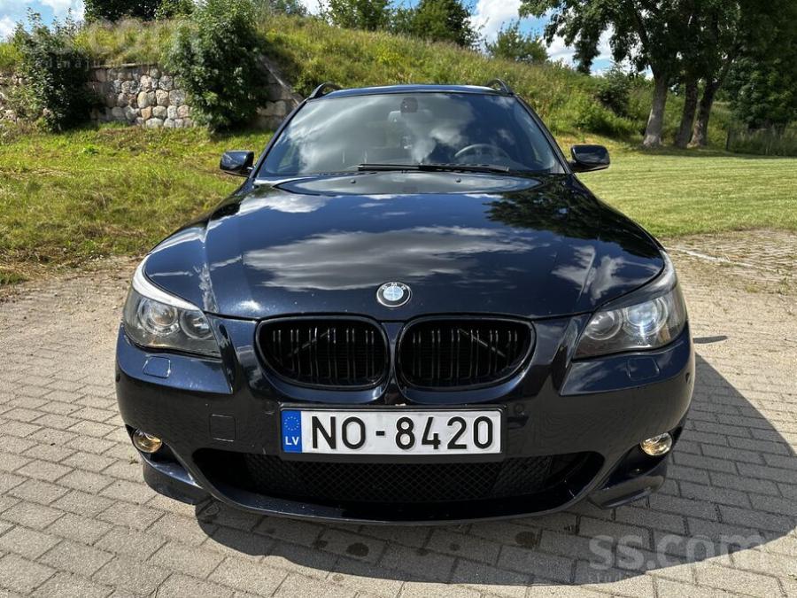 Black BMW 535 2005 in Daugavpils, with an engine capacity of 3.00 L and mileage of 363 thousand km for 5200 €, photo 3 on AUTOMOTO.COM.LV