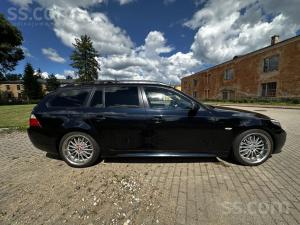 Black BMW 535 2005 in Daugavpils, with an engine capacity of 3.00 L and mileage of 363 thousand km for 5200 €, photo 5 on AUTOMOTO.COM.LV