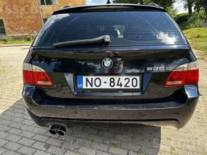 Black BMW 535 2005 in Daugavpils, with an engine capacity of 3.00 L and mileage of 363 thousand km for 5200 €, photo 7 on AUTOMOTO.COM.LV