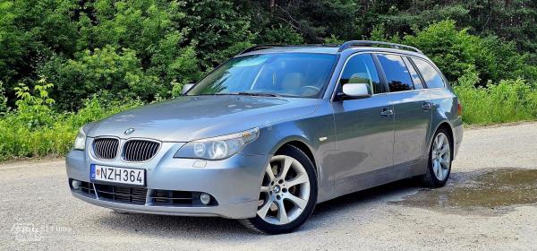 Black BMW 535 2005 in Kaunas, with an engine capacity of 3.00 L and mileage of 308 thousand km for 2250 €, photo 1 on AUTOMOTO.COM.LV